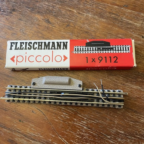N Scale Fleischmann Piccolo 9112 Electric Uncoupling Track NOS | eBay