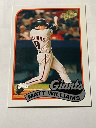 2005 Topps All-Time Fan Favorites Matt Williams #51 | eBay