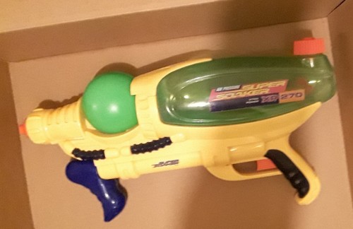 Super Soaker XP-270 WATER GUN 1999 LARAMI VINTAGE YELLOW GREEN 90s | eBay