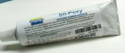 Sil-Poxy - Silicone Rubber Adhesive - 3 Ounce Tube | eBay