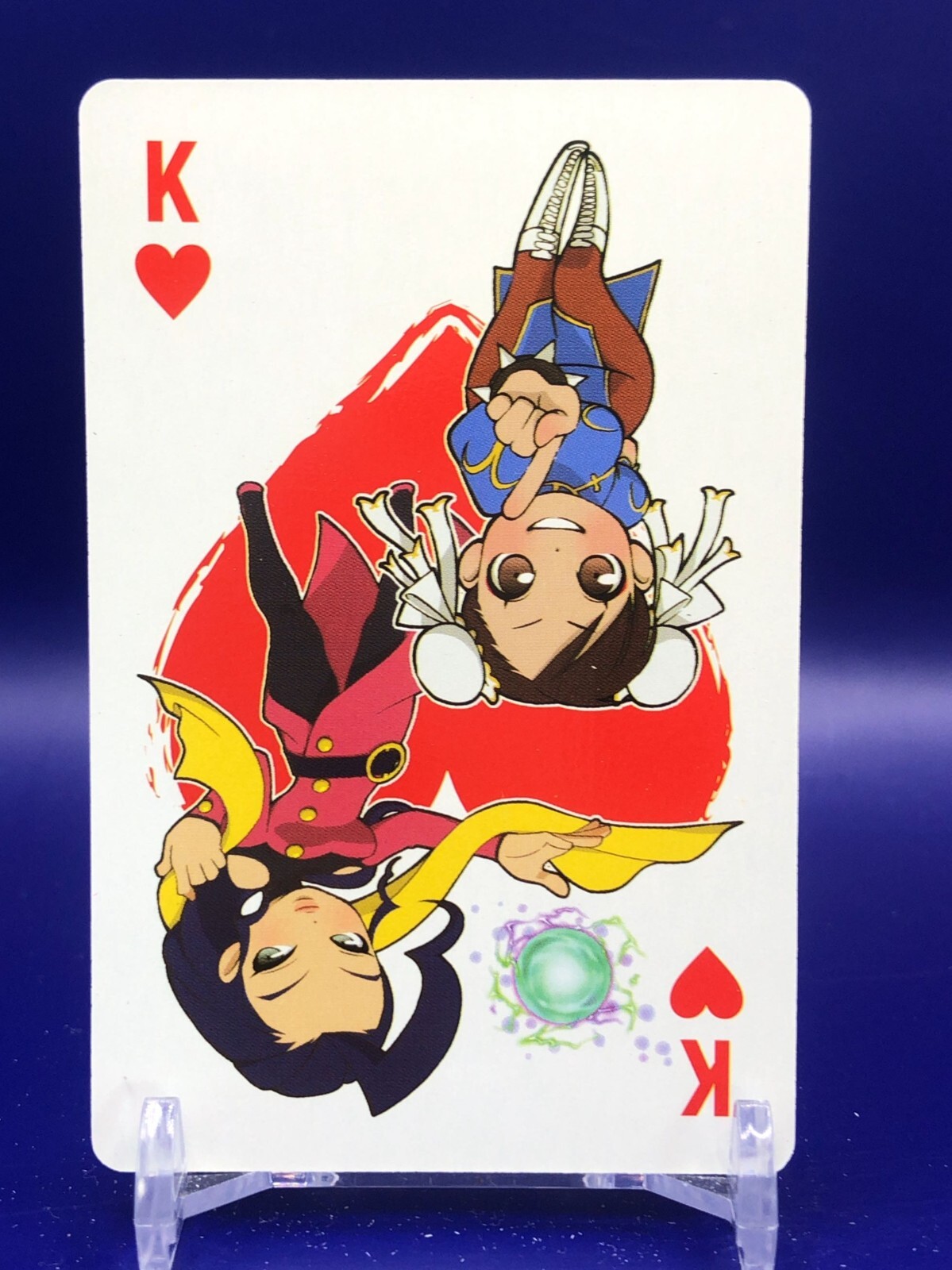 Super Street Fighter 4 Arcade Edition All Star Playing Cards Heart K | eBay