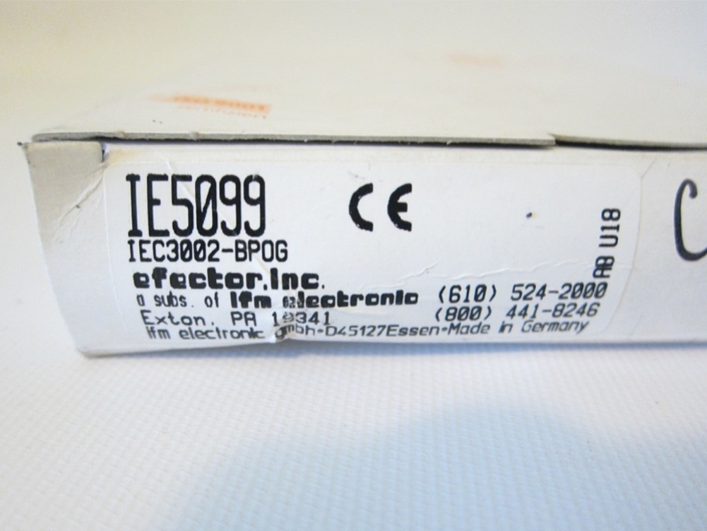 New IFM Efector Inductive Proximity Sensor IE5099 IEC3002-BP0G | eBay