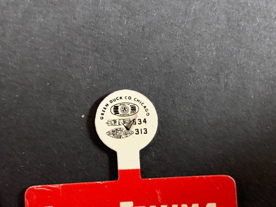 (2) 1950's Breakfast Club Pins, Union Bug - Green Duck of Chicago, NM ...