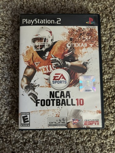 NCAA Football 10 PS2 PlayStation 2 Complete 14633190151 | eBay