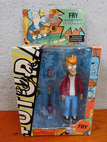 TOYNAMI Futurama FRY Action Figure SIGNED by BILLY WEST MISB | eBay