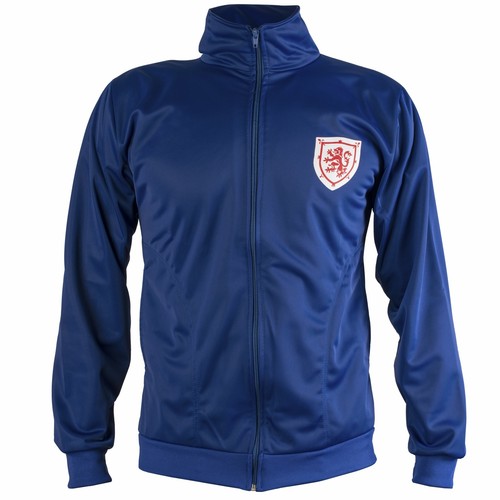 Scotland 1970's Jacket Retro Football Tracksuit Zipped Jacket Men Top ...