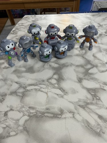 McDonalds Happy Meal Toys Discovery Channel Mindblown Robots Lot Of 8 ...