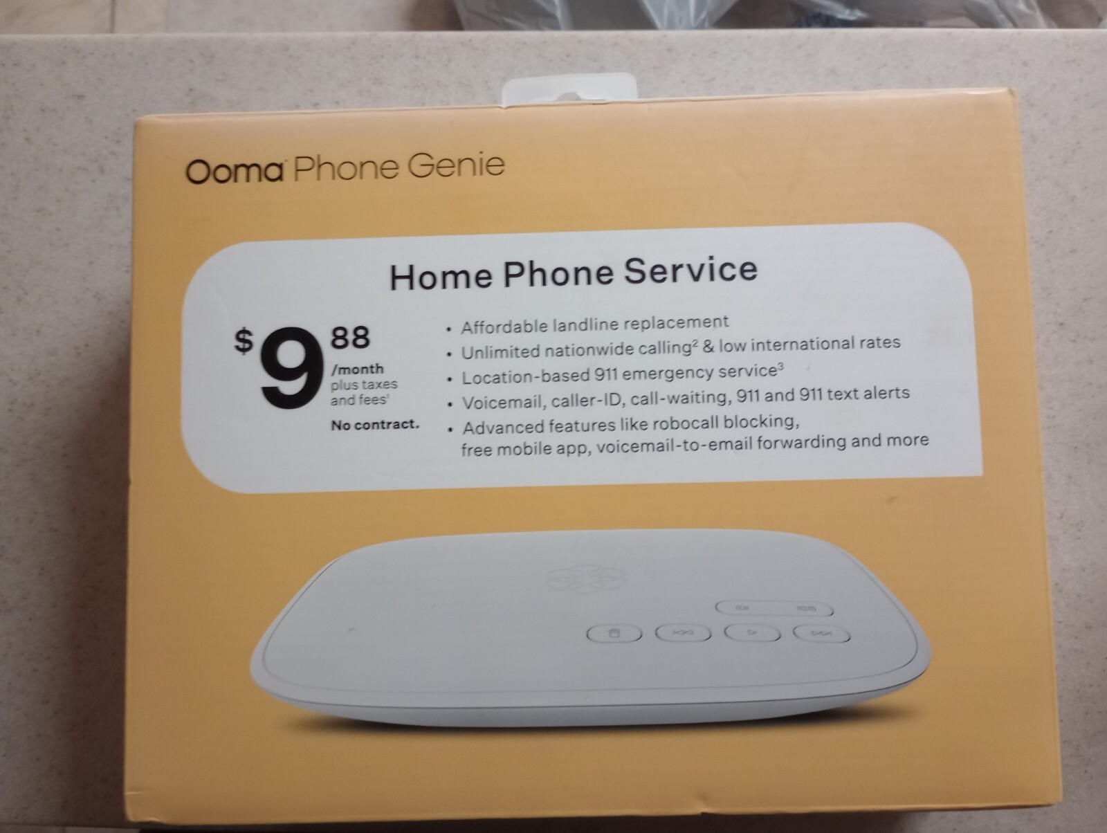 Ooma Phone Genie - Home Phone Service No Contract Advanced Calling ...