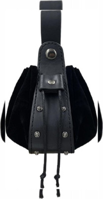 HiiFeuer Vintage Medieval Faux Leather Drawstring Pouch, Middle Ages ...