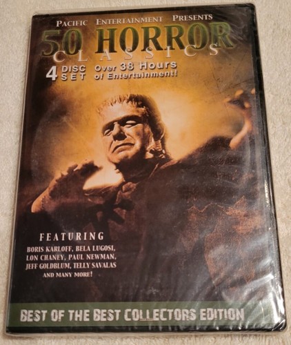50 Horror Classics (DVD, 2010, 4-Disc Set) for sale online | eBay