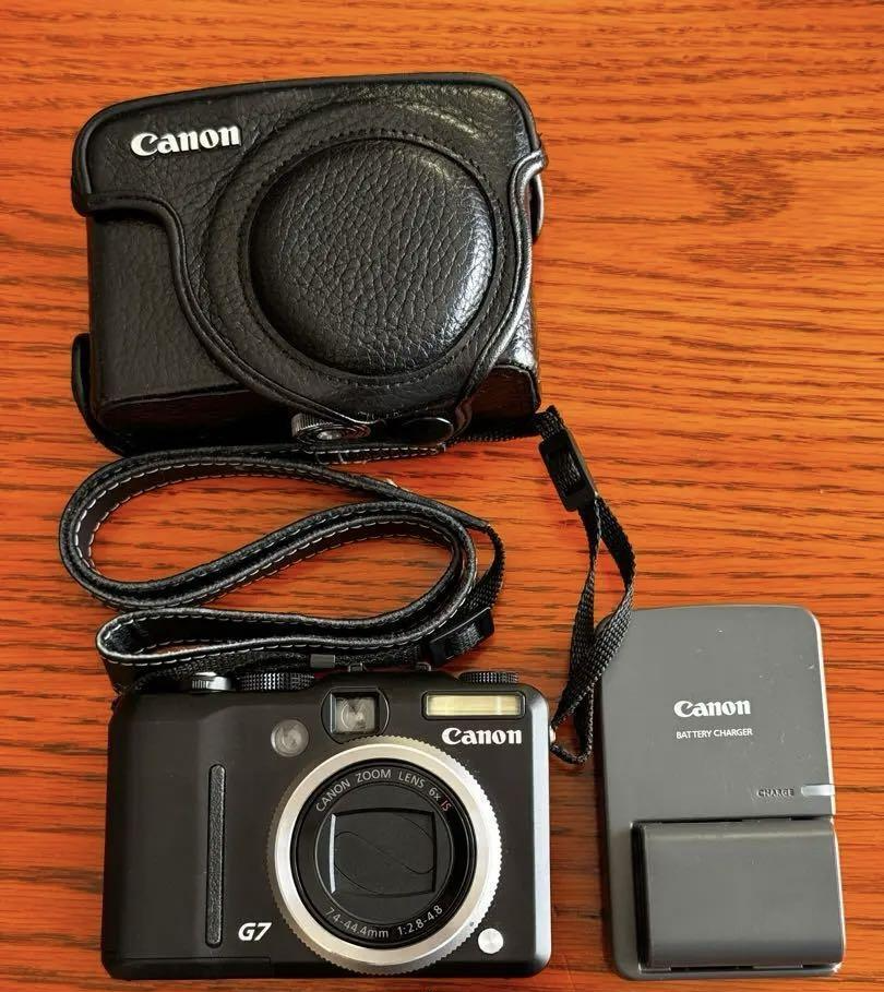 Canon PowerShot G7 Digital Camera black color 10 megapixels | eBay