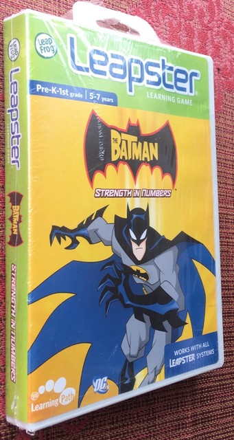 LeapFrog Leapster Learning Game Batman Strength in Numbers for sale ...