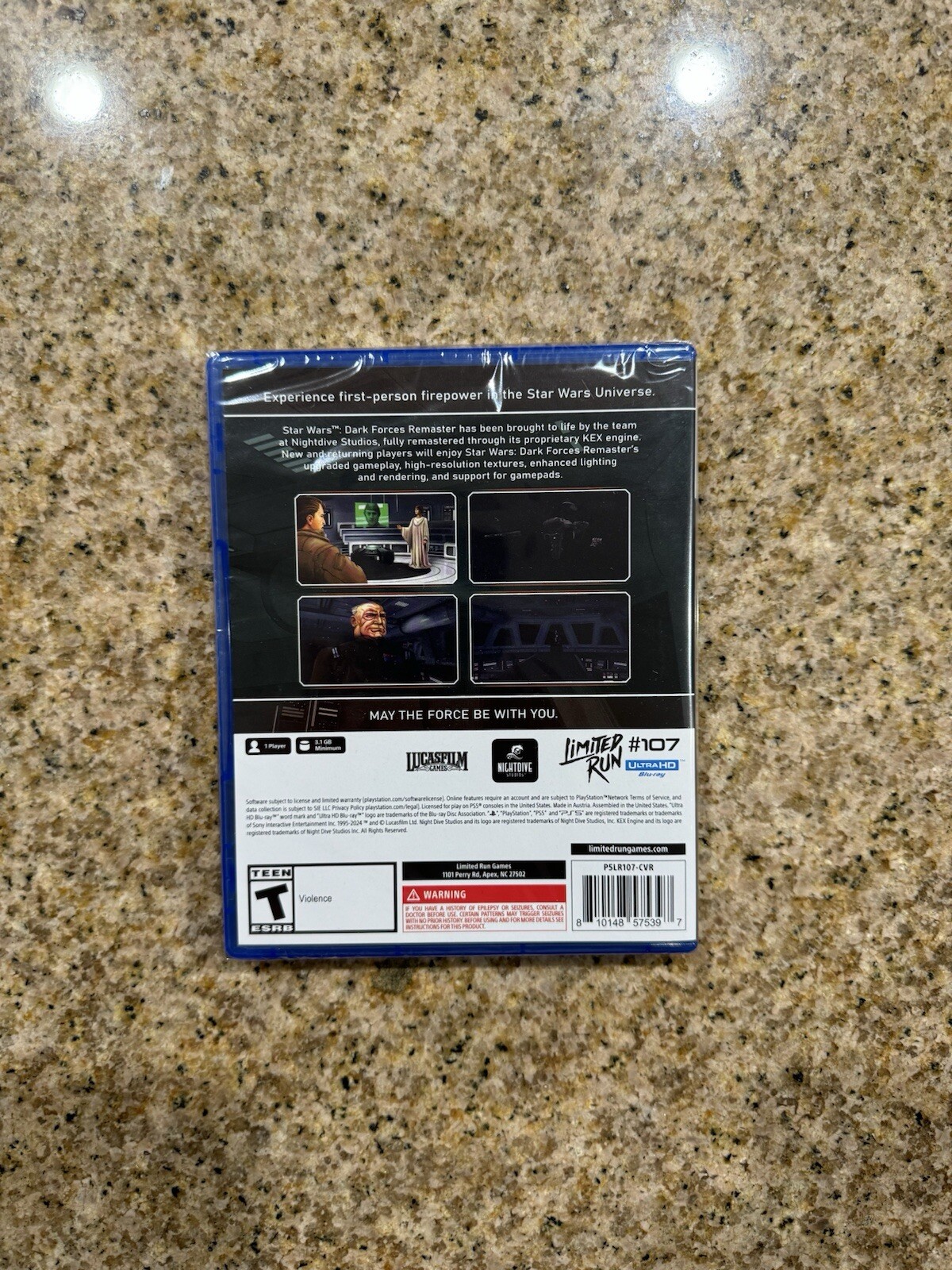 Star Wars: Dark Forces Remastered (PS5) Limited Run #107 NEW AND SEALED ...