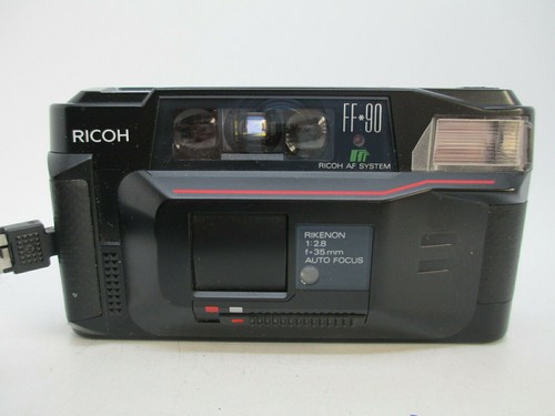 Ricoh FF-90 35mm Film Point-and-Shoot Camera 35MM F2.8 Lnes AutoFocus ...