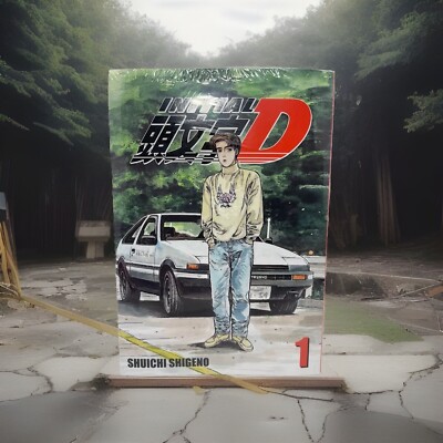 Initial D Omnibus Volume 1 - 2 Books Kinokuniya Exclusive Variant with ...