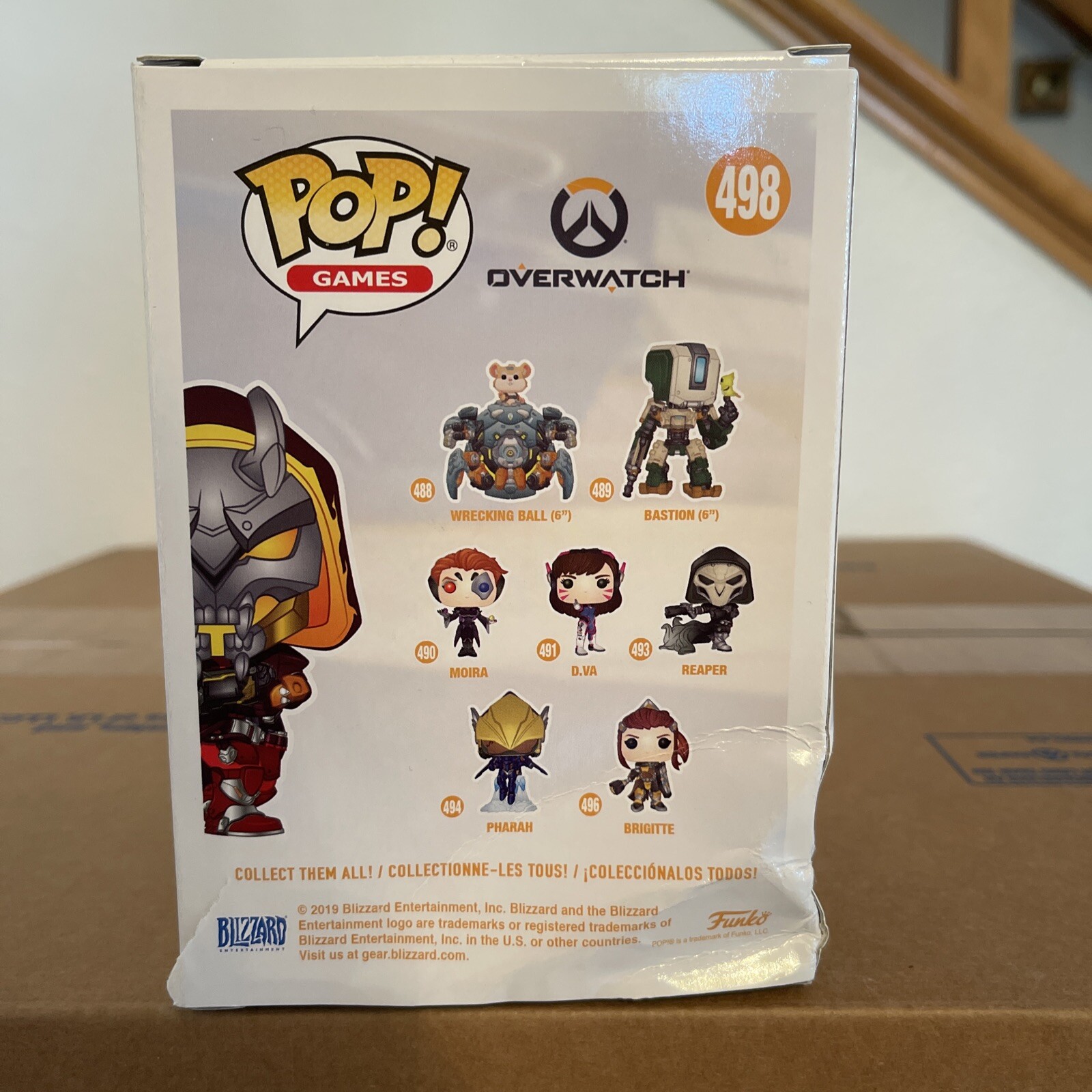 Funko Pop! Vinyl: Overwatch - Reaper - Walmart (WMT) (Exclusive) #498 ...