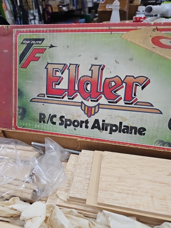 Top Flite Elder Rc Airplane Balsa Kit W/ Float Kit. Rare # Rc32 | eBay