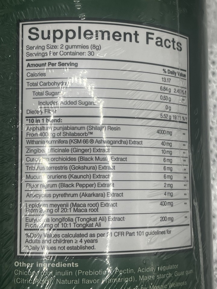 Root Labs Alpha Gummies 4000mg Sugar-Free Dietary Supplement | eBay