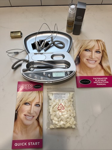 Suzanne Somers Face Master Microcurrent Facial Toning System - New | eBay