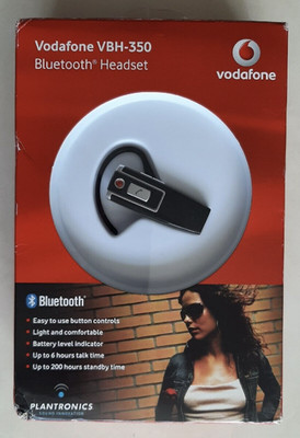 Vodafone by Plantronics VBH-350 Hands-free Bluetooth Headset (78467-05 ...
