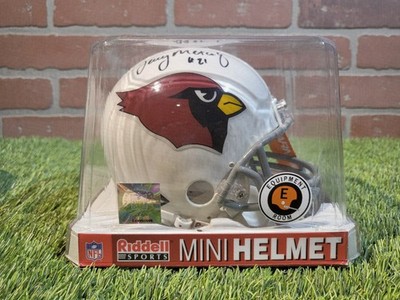 St. Louis Cardinals Terry Metcalf Autographed Custom Riddell Mini ...