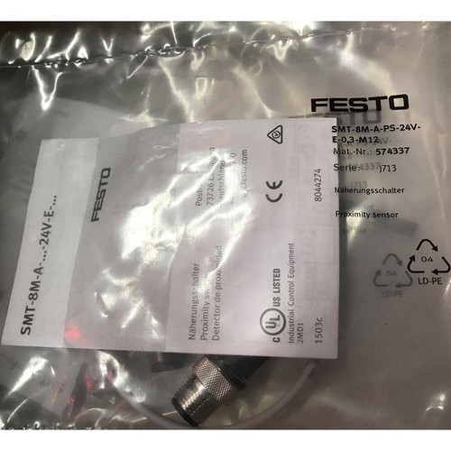 1PC FESTO SMT-8M-A-PS-24V-E-0.3-M12 574337 Magnetic switch New | eBay