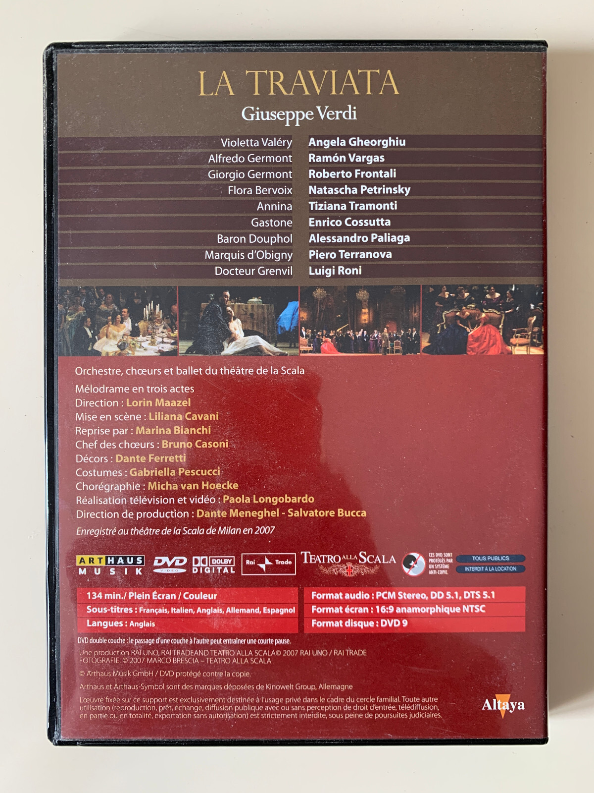 Les plus grands opéras en DVD 3 - La Traviata Verdi/ DVD | eBay.de