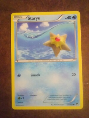 Staryu 25/122 Basic Common Pokemon Card LP | eBay