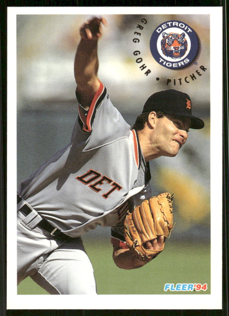 1994 Fleer #132 Greg Gohr | eBay