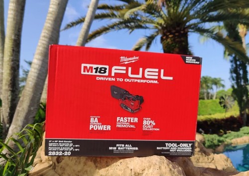 Milwaukee 2832-20 M18 FUEL 18V 3 x 18 Cordless Li-Ion Belt Sander (Tool ...