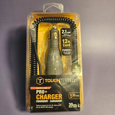 NEW SEALED TOUGH TESTED MICRO USB Car Charger Android or Tablet 2.1 Amp ...