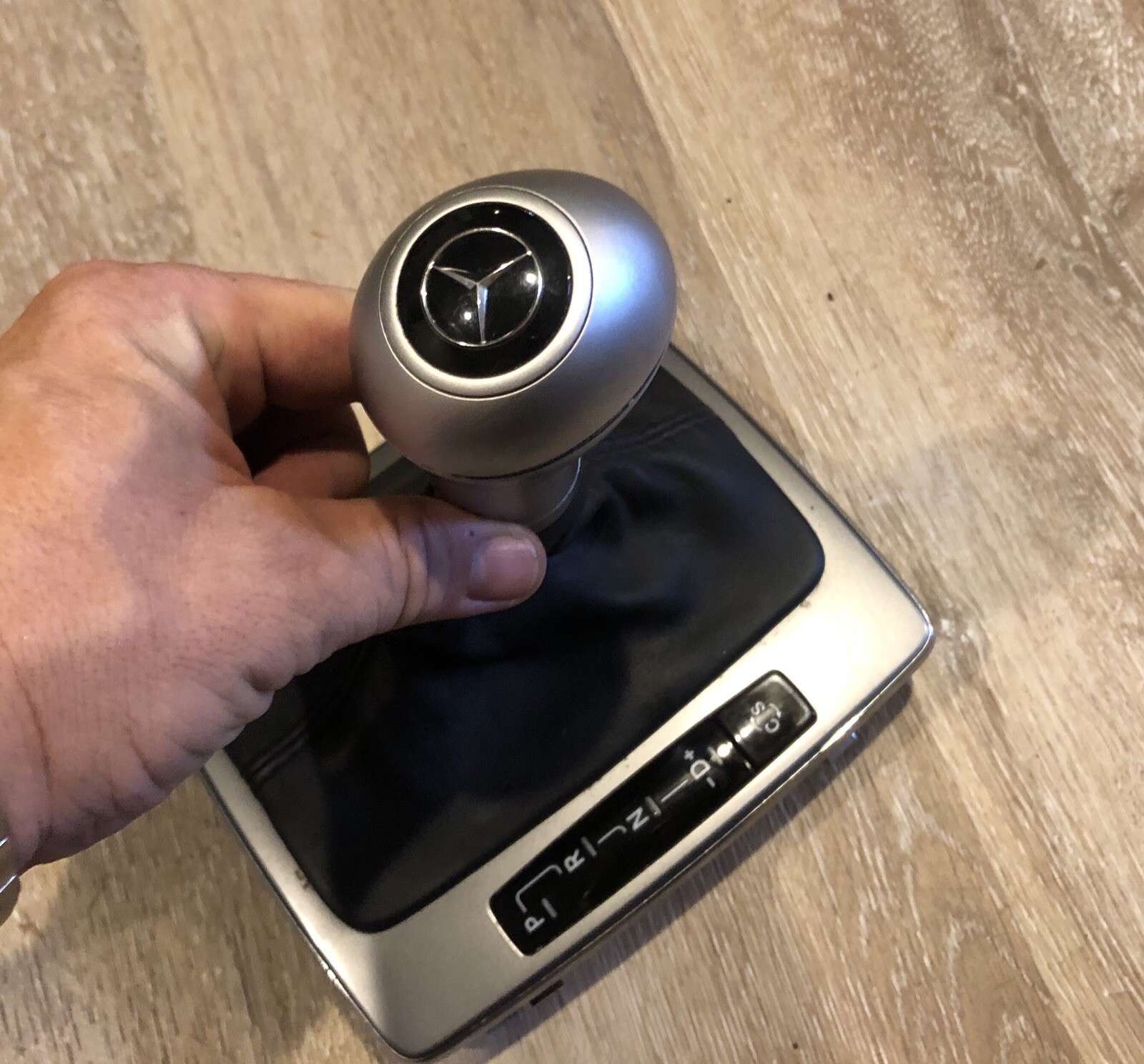 08-14 MERCEDES W204 C300 C250 CENTER CONSOLE SHIFTER SHIFT KNOB BOOT ...