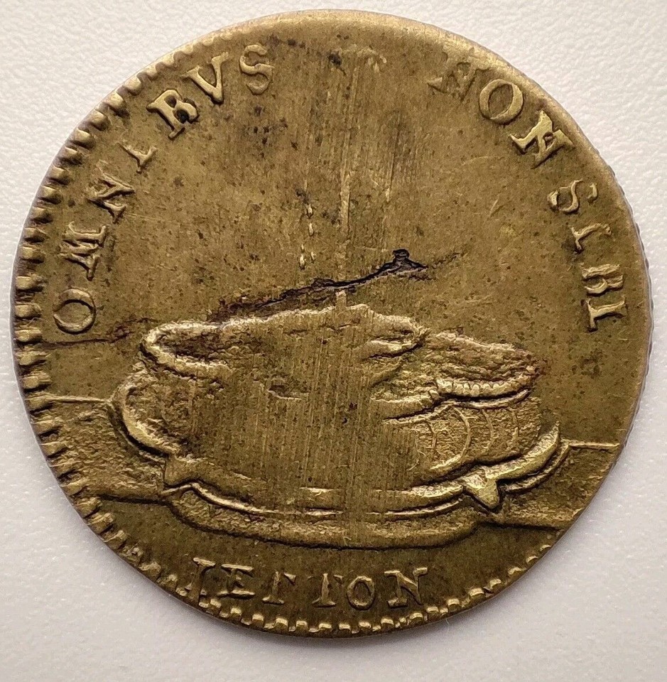 Magnificent/Royal Louis XVI Token/Omnibus Non Sibi/Brass | eBay