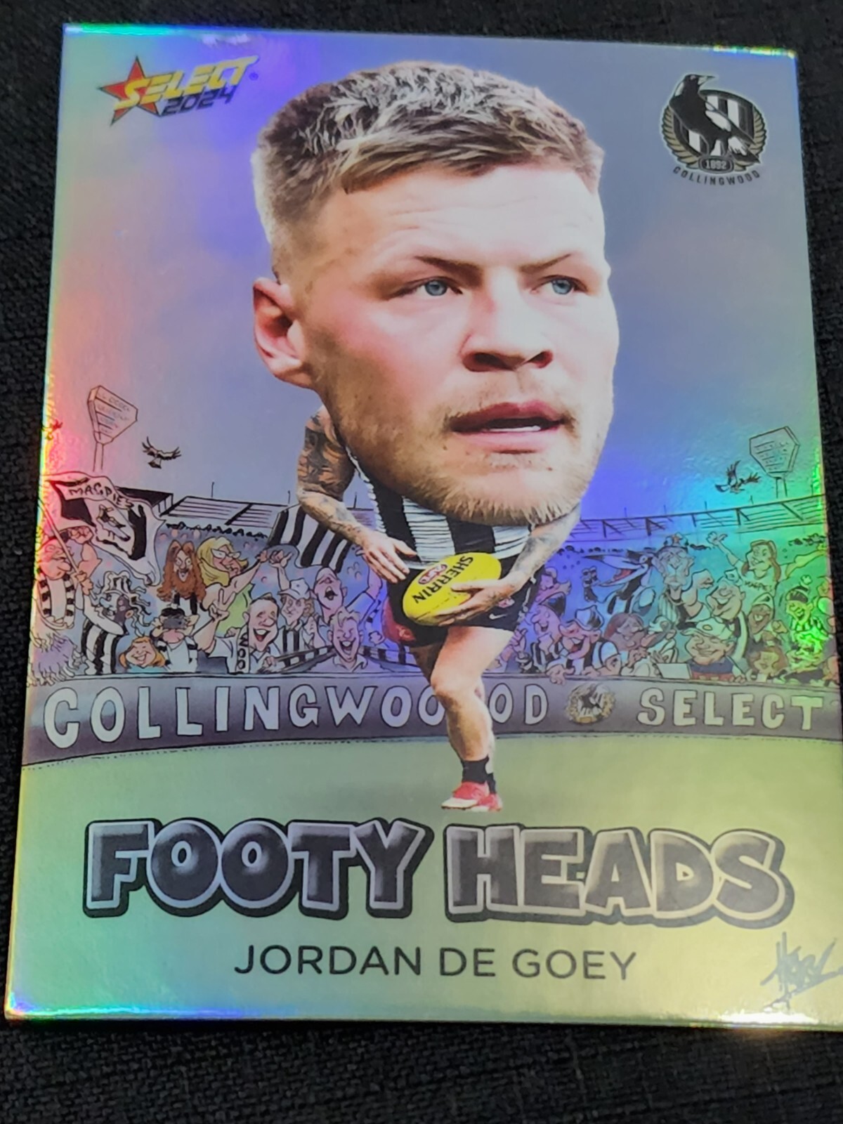 2024 AFL Select Footy Stars Footy Heads Individual Choose Your Card FH ...