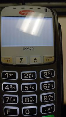 PinPad iPP320 "ALERT IRRUPTION" error, good for trade-in only or repair ...