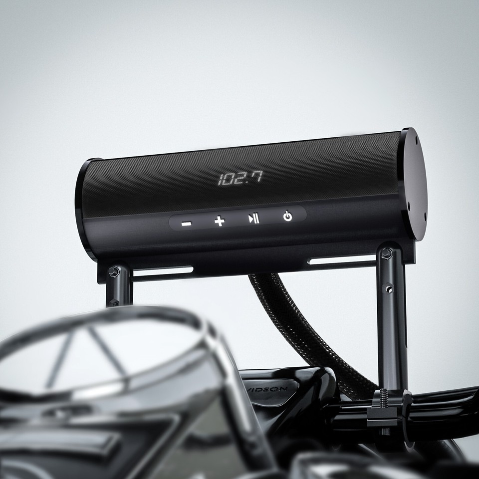 Refurb Waterproof Amp Motorcycle Stereo Speaker Sound System Bluetooth ...
