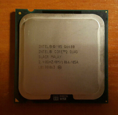 Intel Core 2 Quad Processor Q6600 (8M Cache, 2.40 GHz, 1066 MHz) LGA775 ...