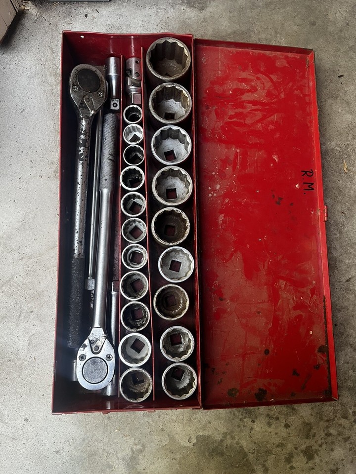 Proto 27 Piece 3/4" Drive Socket Set | 2 3/8 Down To 1 1/8 | 3/8"-1 1/8 ...