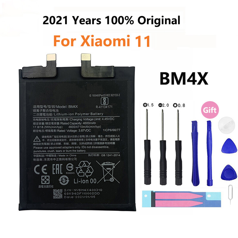 New BM4X 4710mAh Phone Battery For MI 11 Mobile Phone | eBay