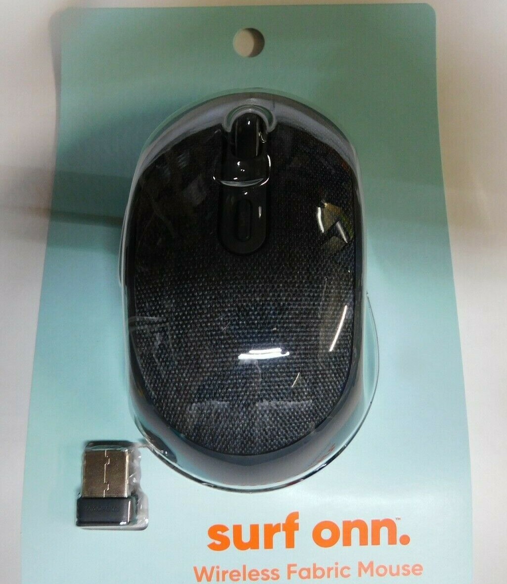 Surf Onn. Wireless Fabric 6-button Mouse With Adjustable DPI for sale ...