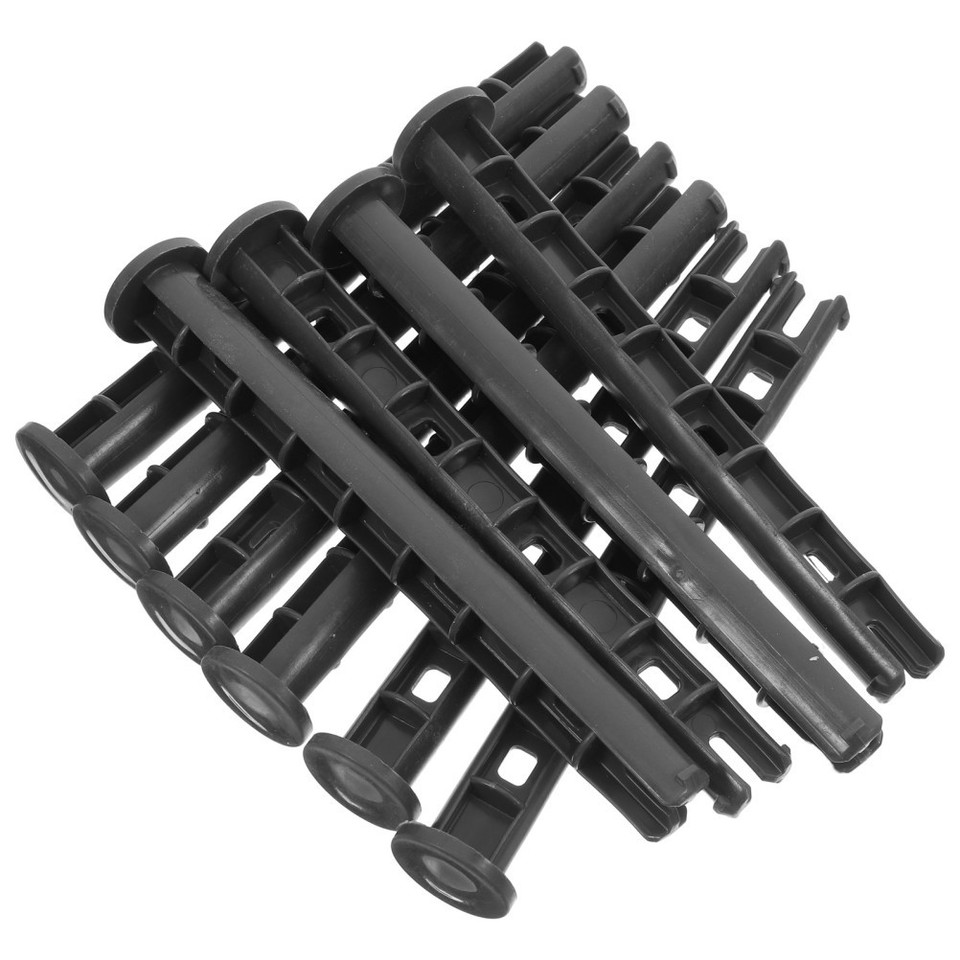 10 Pcs Trash Lock Wheelie Bin Lid Hinge Pins Garbage Can Lids Dust ...