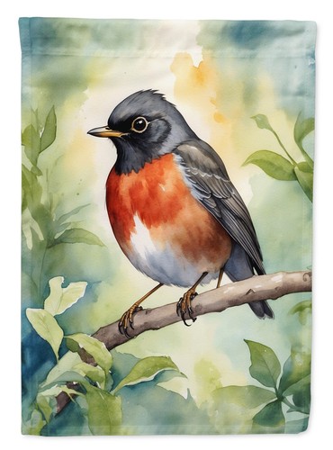 Wisconsin American Robin Flag Canvas House Size DAC7488CHF | eBay