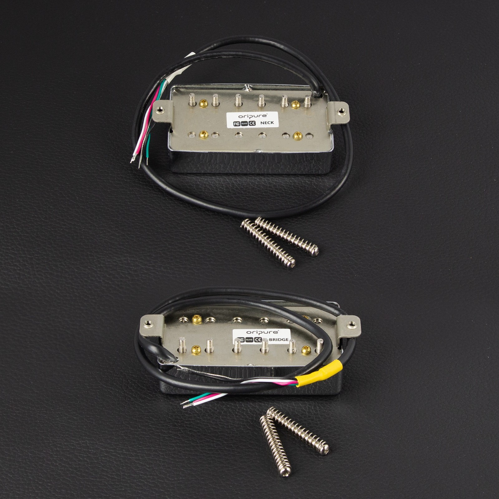 OriPure PHL5 Alnico 5 Humbucker Neck+Bridge Pickup Set for LP Electric ...