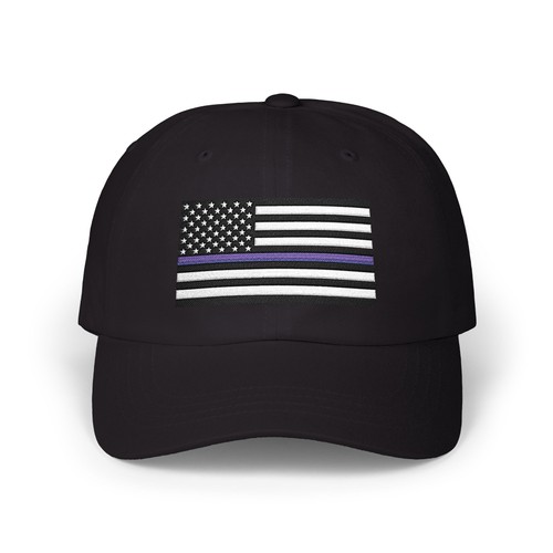 HAT Baseball hat Thin Blue Line American Flag USA Cap | Embroidered Law ...