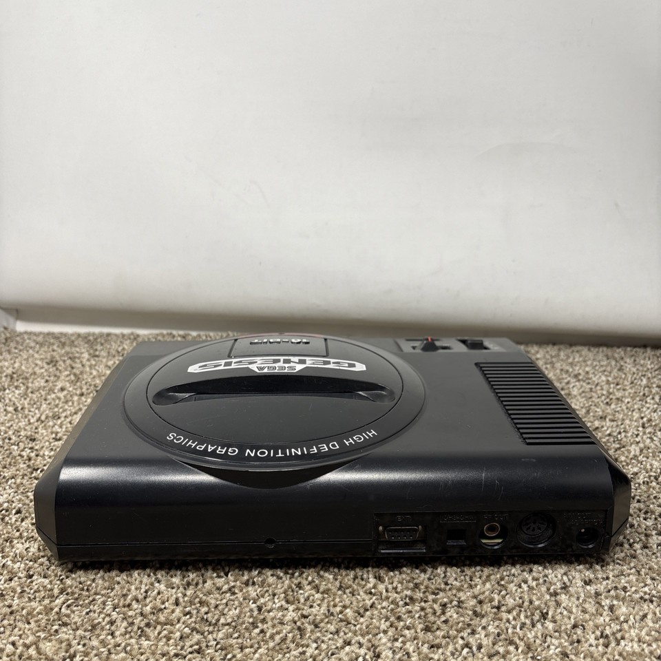 NON TMSS MODEL 1 SEGA GENESIS HIGH DEFINITION CONSOLE ONLY TESTED WORKS ...