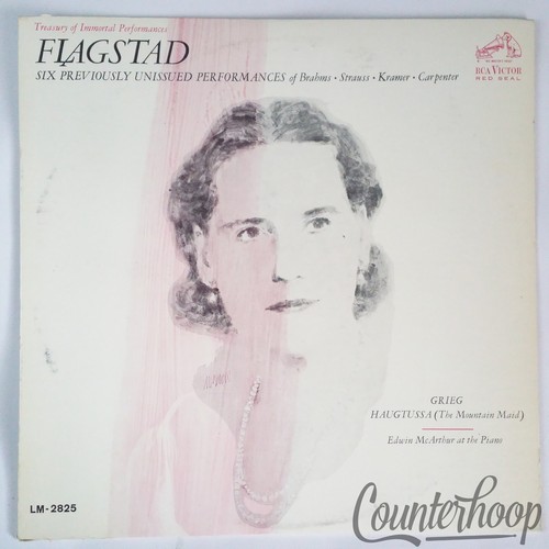 Flagstad, Edwin McArthur-Grieg/Brahms/Strauss/Kramer/Carpenter - NM1965 ...