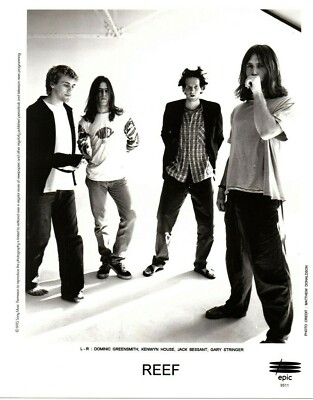 REEF BAND 8x10 PROMO PHOTO Replenish Glow Place Your Hands Come Back ...