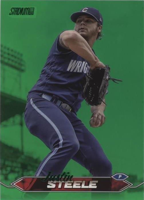 2024 Topps Stadium Club - Justin Steele #32 Green Foil /199 for sale ...