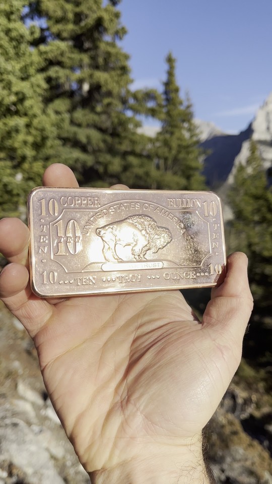 10 Oz Copper Bar American Buffalo CMC Mint 10 Troy Ounces 311 G 10-oz-copper-bar-american-buffalo-cmc-mint-10-troy-ounces-311-g