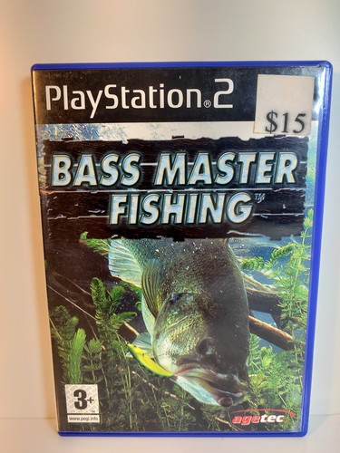 Bass Master Fishing - PS2 Sony Playstation 2 - Includes Manual - Disc ...